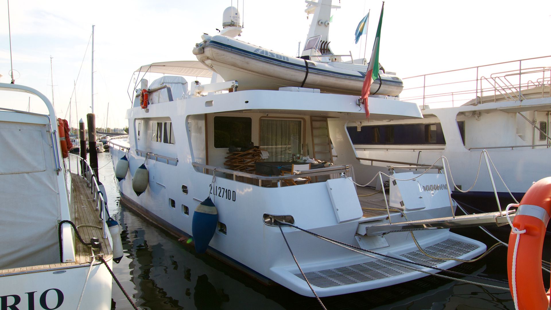 Dragonera yacht (Rossato, 24.08m, 1990)